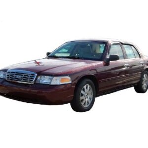 Auto Ventshade [AVS] Ventvisor / Rain Guards | Smoke Color, 4 pc | 94228 | Fits 1992-2011 Mercury Grand Marquis (Excludes Landau Roof), 98-11 Ford Crown Vic (Short Rears), 2003 Mercury Marauder