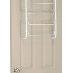 Whitmor Over The Door, White Towel Rack, Medium