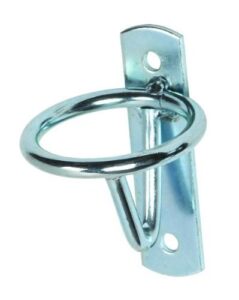 perri’s wall mount bucket hook, stainless steel, one size