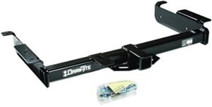 draw-tite 41521 class 4 trailer hitch, 2-inch receiver, black, compatable with 1996-2014 chevrolet express 1500, 1996-2022 chevrolet express 2500, 1996-2022 chevrolet express 3500, 1996-2014 gmc savana 1500, 1996-2022 gmc savana 2500, 1996-2022 gmc savana