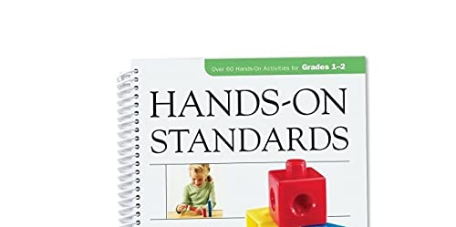 Learning Resources Hands-On Standards: Photo-Illustrated Lessons for Teaching with Math Manipulatives, Grades 1-2,Blue,54 x 72 Inches