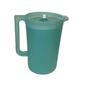 Tupperware Classic Sheer 1 Gal. Pitcher. Tropical Water/Sea Mist Seal