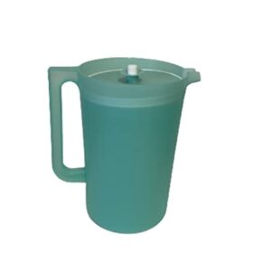 Tupperware Classic Sheer 1 Gal. Pitcher. Tropical Water/Sea Mist Seal