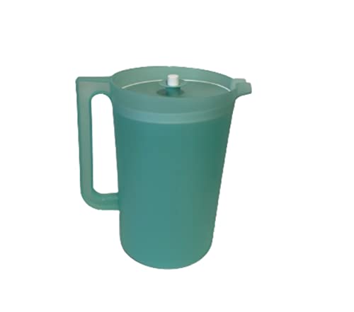 Tupperware Classic Sheer 1 Gal. Pitcher. Tropical Water/Sea Mist Seal