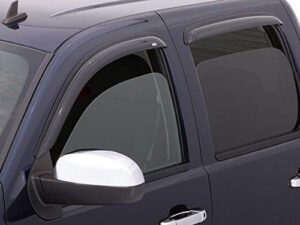 auto ventshade [avs] ventvisor / rain guards | outside mount, smoke color, 4 pc | 94949 | fits 2001 – 2003 ford f-150 supercrew, 2002 – 2003 lincoln blackwood