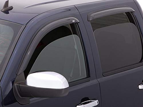 Auto Ventshade [AVS] Ventvisor / Rain Guards | Outside Mount, Smoke Color, 4 pc | 94949 | Fits 2001 - 2003 Ford F-150 SuperCrew, 2002 - 2003 Lincoln Blackwood