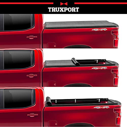 TruXedo TruXport Soft Roll Up Truck Bed Tonneau Cover | 270601 | Fits 2007 - 2013 Chevy/GMC Silverado/Sierra 1500 5' 9" Bed (69.3")