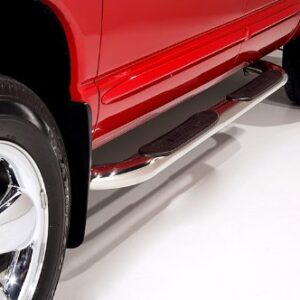 Dee Zee DZ370123 3" Round Stainless Steel Nerf Bars