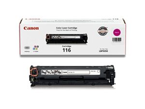 canon genuine toner, cartridge 116 magenta (1978b001), 1 pack color imageclass mf8050cn, mf8080cw laser printer