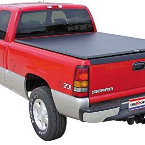 TruXedo TruXport Soft Roll Up Truck Bed Tonneau Cover | 271101 | Fits 2007 - 2013 Chevy/GMC Silverado/Sierra 1500, 2007-14 2500/3500HD 6' 7" Bed (78.7")