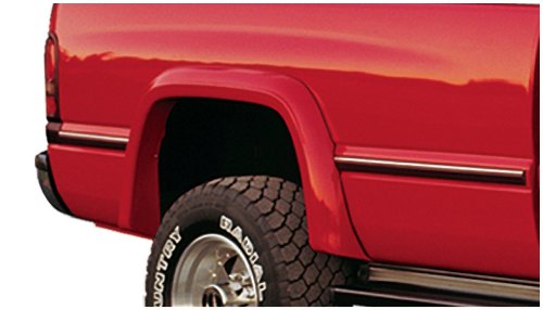 Bushwacker Extend-A-Fender Extended Rear Fender Flares | 2-Piece Set, Black, Smooth Finish | 50010-11 | Fits 1994-2001 Dodge Ram 1500; 1994-2002 Ram 2500, 3500 w/ 6.5' or 8' Bed