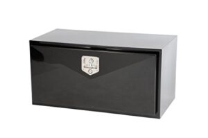 dee zee db-2600 steel underbed tool box black, l 36 in. x w 18 in. x h 18 in.