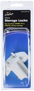 carefree 901017w white storage lock