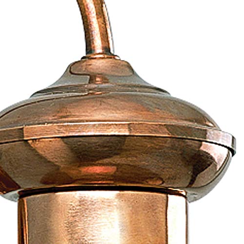 Progress Lighting P5721-14 Brookside Outdoor, 8-Inch Width x 9-3/4-Inch Height, Brown