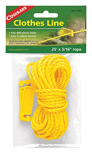 Coghlan's Clothes Line, 25-Feet x 3/16-Inch