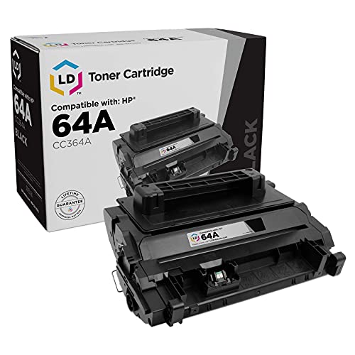 LD Products Compatible Replacement for HP 64 64A Toner Cartridge CC364 CC364A Standard Yield (Black, Single) HP Laserjet: P4015dn, P4015n, P4015tn, P4015x, P4515n , P4515tn, P4515x, P4515xm