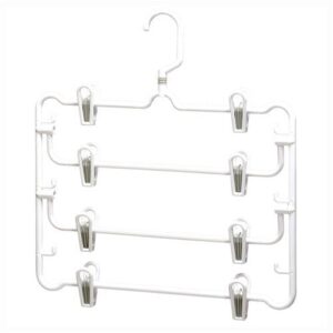 whitmor plastic 4 tier skirt hanger