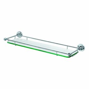 gatco 1465 premier tempered glass shelf, chrome