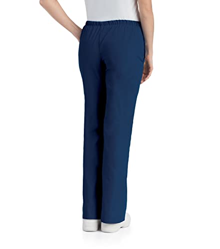 Landau Essentials Relaxed Fit 2-Pocket Scrub Pants for Women 8335