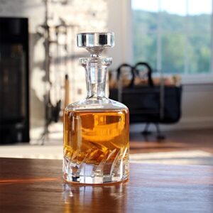 Ravenscroft Crystal Beveled Blade Decanter