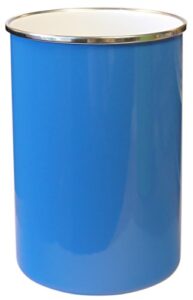 reston lloyd calypso basics by enamel on steel utensil holder, azure, standard