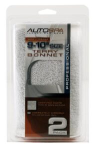 autospa 40402as cotton terry 9-10″ polishing bonnet