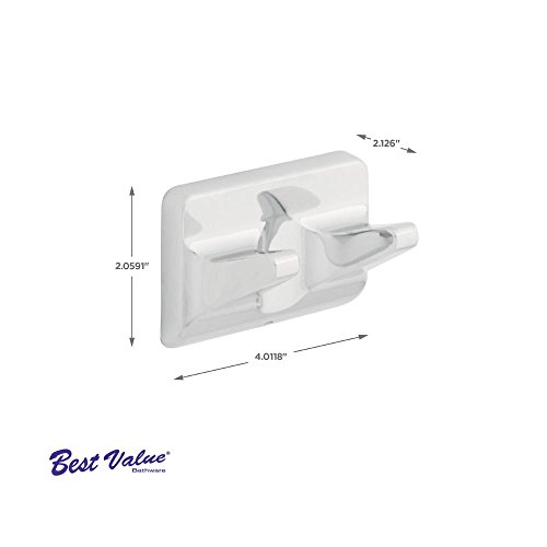 Best Value 8202PC Ventura Double-Robe Hook