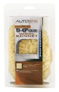 autospa 40403as soft acrylic wool 5-6″ polishing bonnet