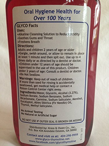 GLYCO THYMOLINE Liquid 16 oz