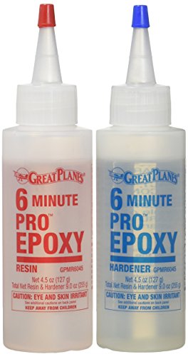 Great Planes Pro Adhesive 6-Minute Epoxy (9 ounces)