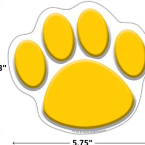 Teacher Created Resources Paw Print Accents, Colorful (4114) - 30 Count