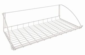 closetmaid 8279 24-inch wide laundry utility hanger shelf , white