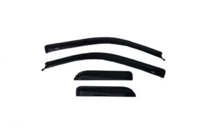 auto ventshade [avs] ventvisor / rain guards | outside mount, smoke color, 4 pc | 94738 | fits 2004 – 2014 ford f-150 supercab