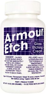 armour etch 15-0200 etching cream, white, 10