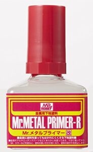 mr. hobby mr. metal primer 40ml. bottle gundam