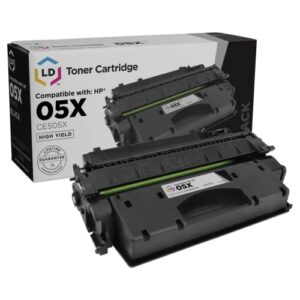 ld compatible toner cartridge replacement for hp 05x ce505x high yield (black)