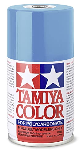 Tamiya TAM86003 86003 PS-3 Light Blue Spray Paint, 100ml Spray Can