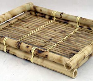 Asian Home Bamboo Tray for Tea Sets and Sake Sets LG