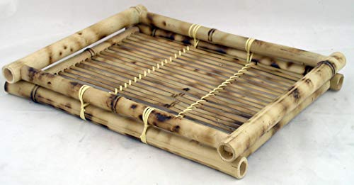 Asian Home Bamboo Tray for Tea Sets and Sake Sets LG