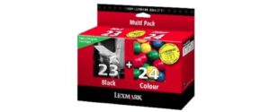 lexmark (#23/#24) 18c1571 black and color ink cartridge combo pack