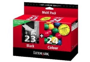 Lexmark (#23/#24) 18C1571 Black and Color Ink Cartridge Combo Pack