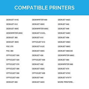 LD Remanufactured Ink Cartridge Replacement for HP 49 51649A (Tri-Color)