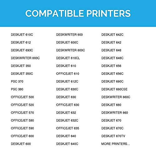 LD Remanufactured Ink Cartridge Replacement for HP 49 51649A (Tri-Color)