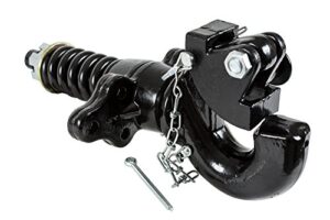 buyers products bp100a 15 ton capacity forged swivel type pintle hook , black