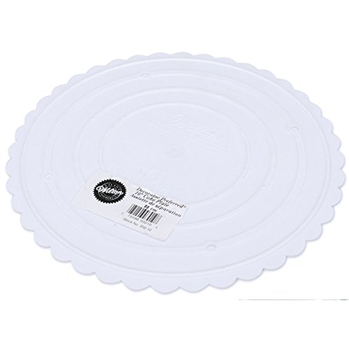 Wilton Decorator Preferred Round Separator Plate for Cakes, 10-Inch