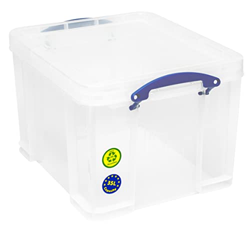 REALLY USEFUL EURO BOX CLEAR 35LT 35C