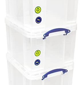 REALLY USEFUL EURO BOX CLEAR 35LT 35C