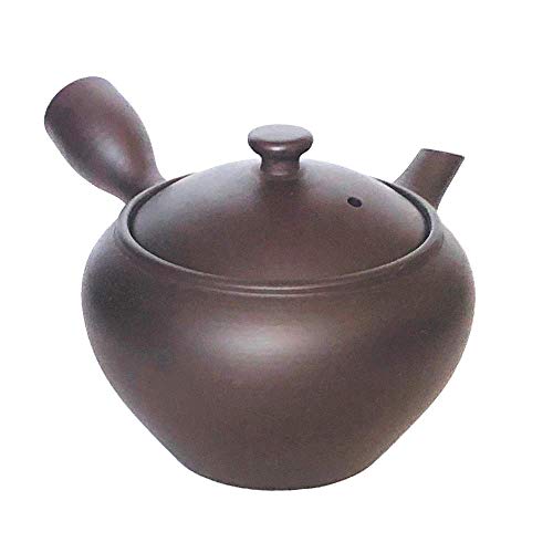 Hase potting E408 Purple mud Yokkaichi Banko teapot (Japan Import)