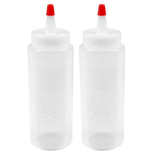 Wilton Mini Squeeze Bottles, 6 oz., 2-Piece, Plastic