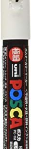 Posca Acrylic Paint Marker, Extra Fine, White